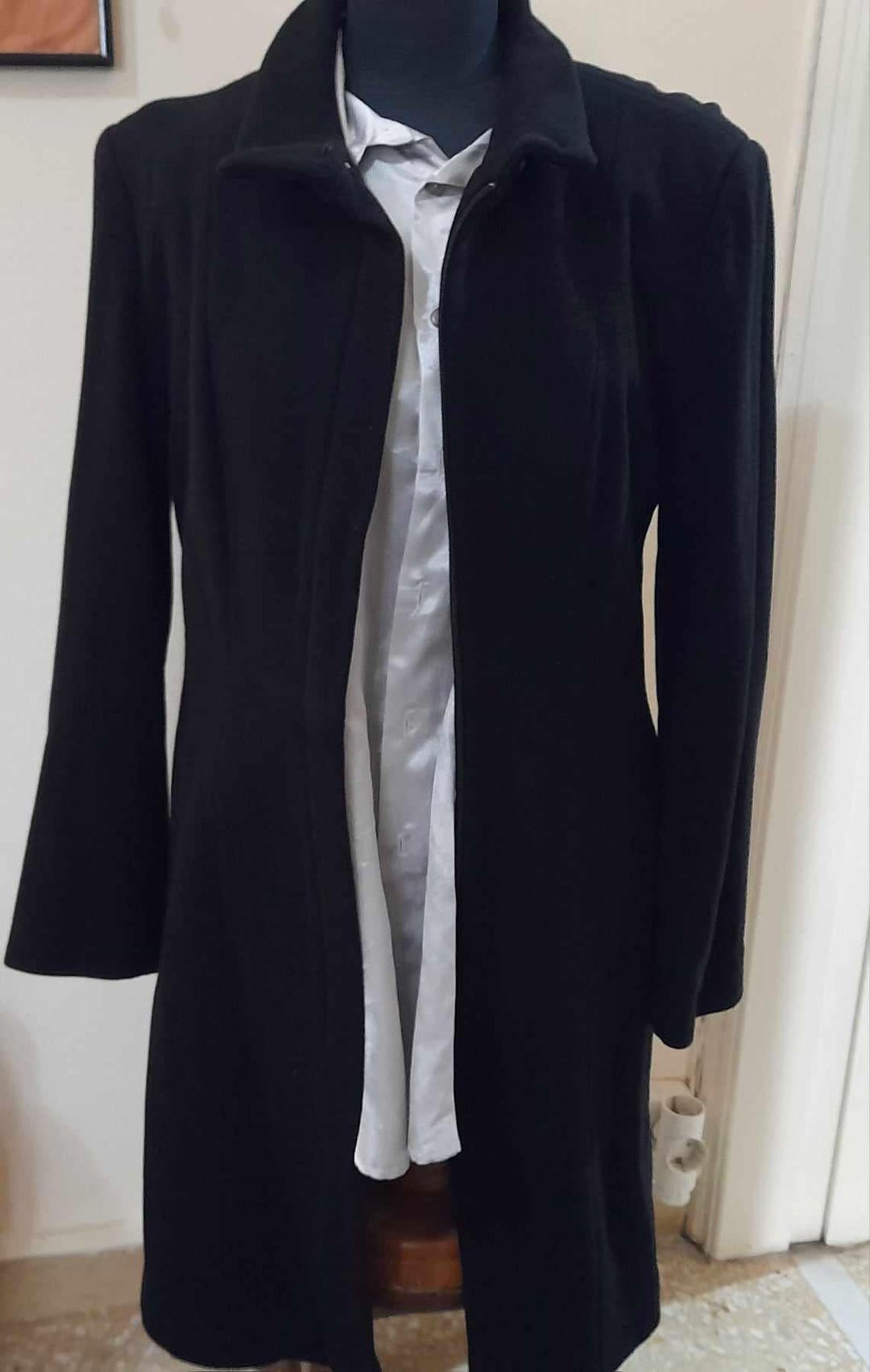 Vintage Wool Cashmere Coat,vintage Winter Coat ,fashionable Outerwear ...