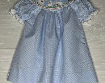 Smocked Easter Dress - Etsy