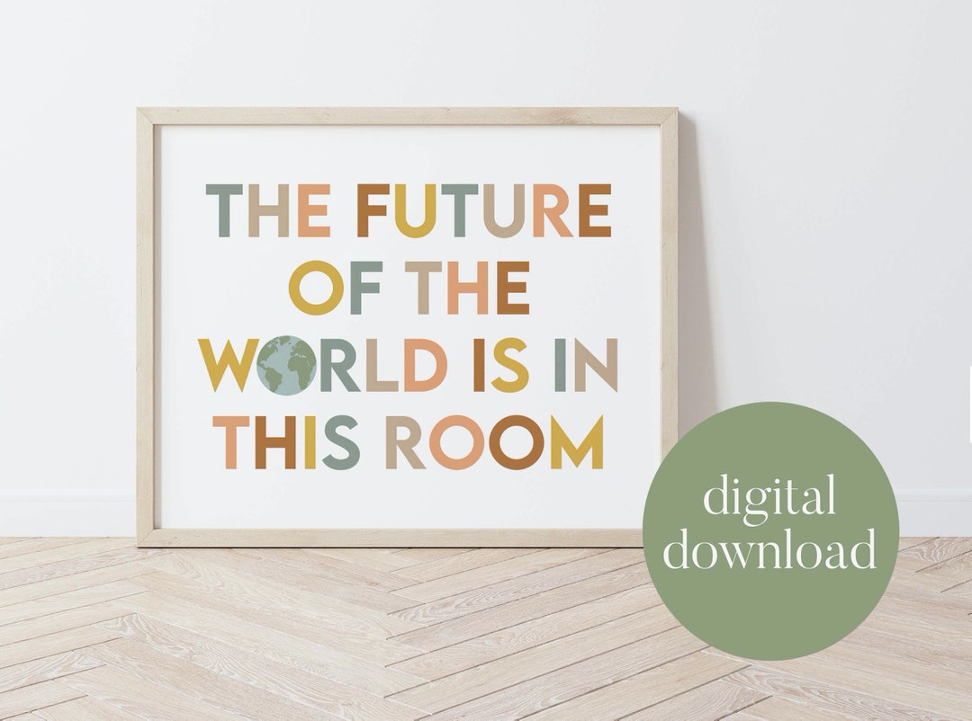 The Future of the World is in This Room | Boho Classroom Decor ...