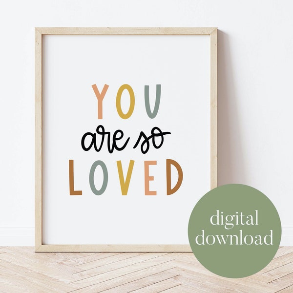 You Are so Loved - Etsy