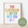 This Classroom is Better Because You Are in It | Boho Classroom Decor ...