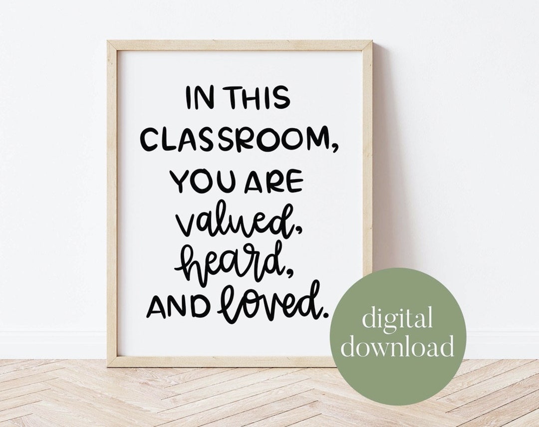 In This Classroom | Farmhouse Classroom Decor, Black and White ...