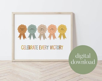 Boho Poster Classroom - Etsy