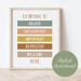 Days of the Week Classroom Decor, Boho, Calendar Poster, Educational ...