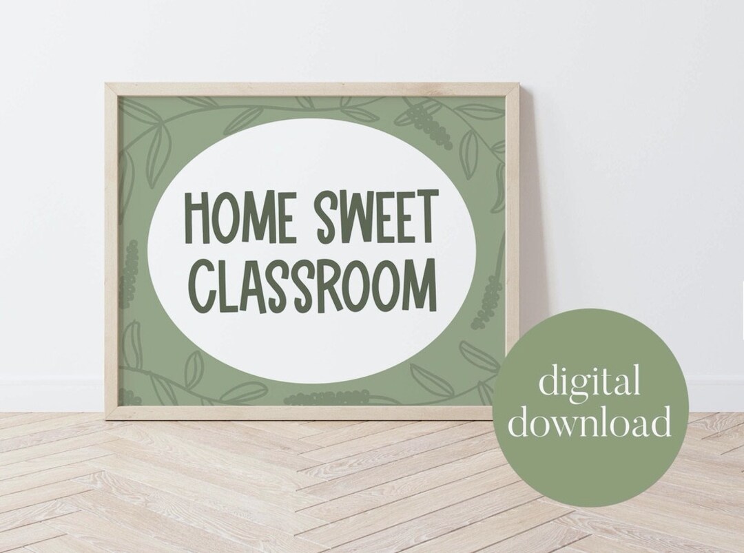 Home Sweet Classroom | Boho Classroom Decor, Be Kind, Farmhouse ...
