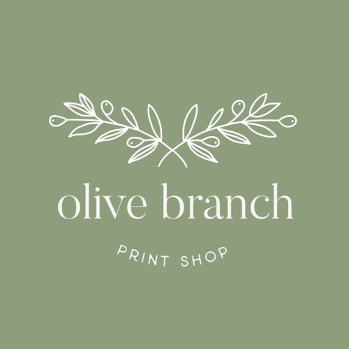 OliveBranchPrintShop - Etsy