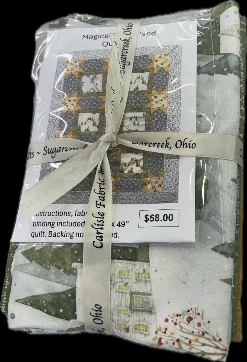 Magic Winterland Quilt Kit - Etsy