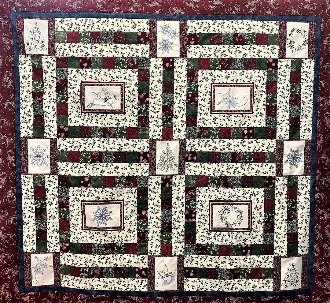 Winter Flurries Quilt Kit - Etsy
