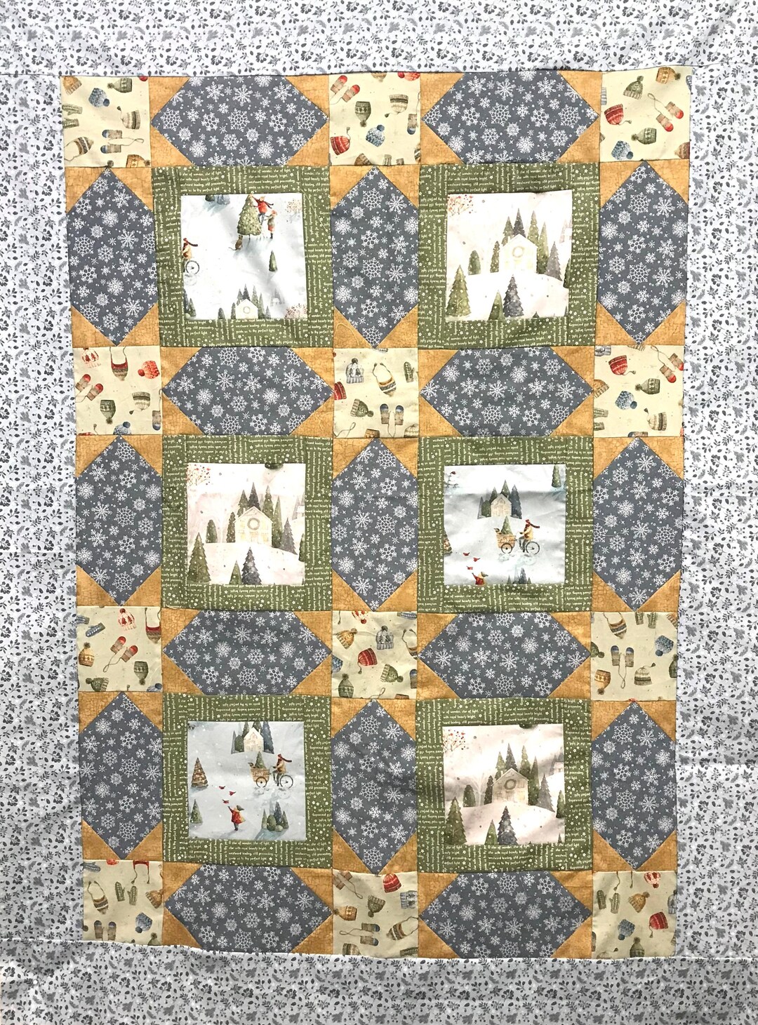 Magic Winterland Quilt Kit - Etsy