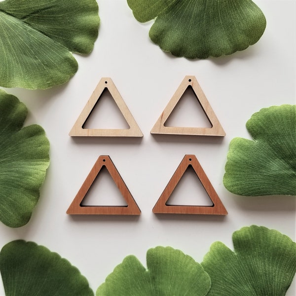 Wooden Triangle Pieces - Etsy