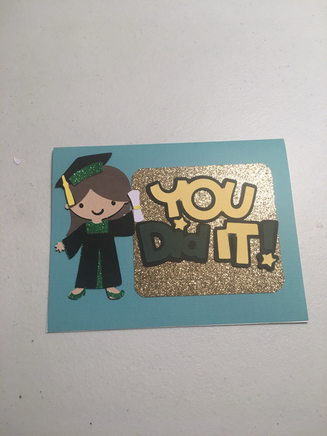 Girl Graduation Card - Etsy