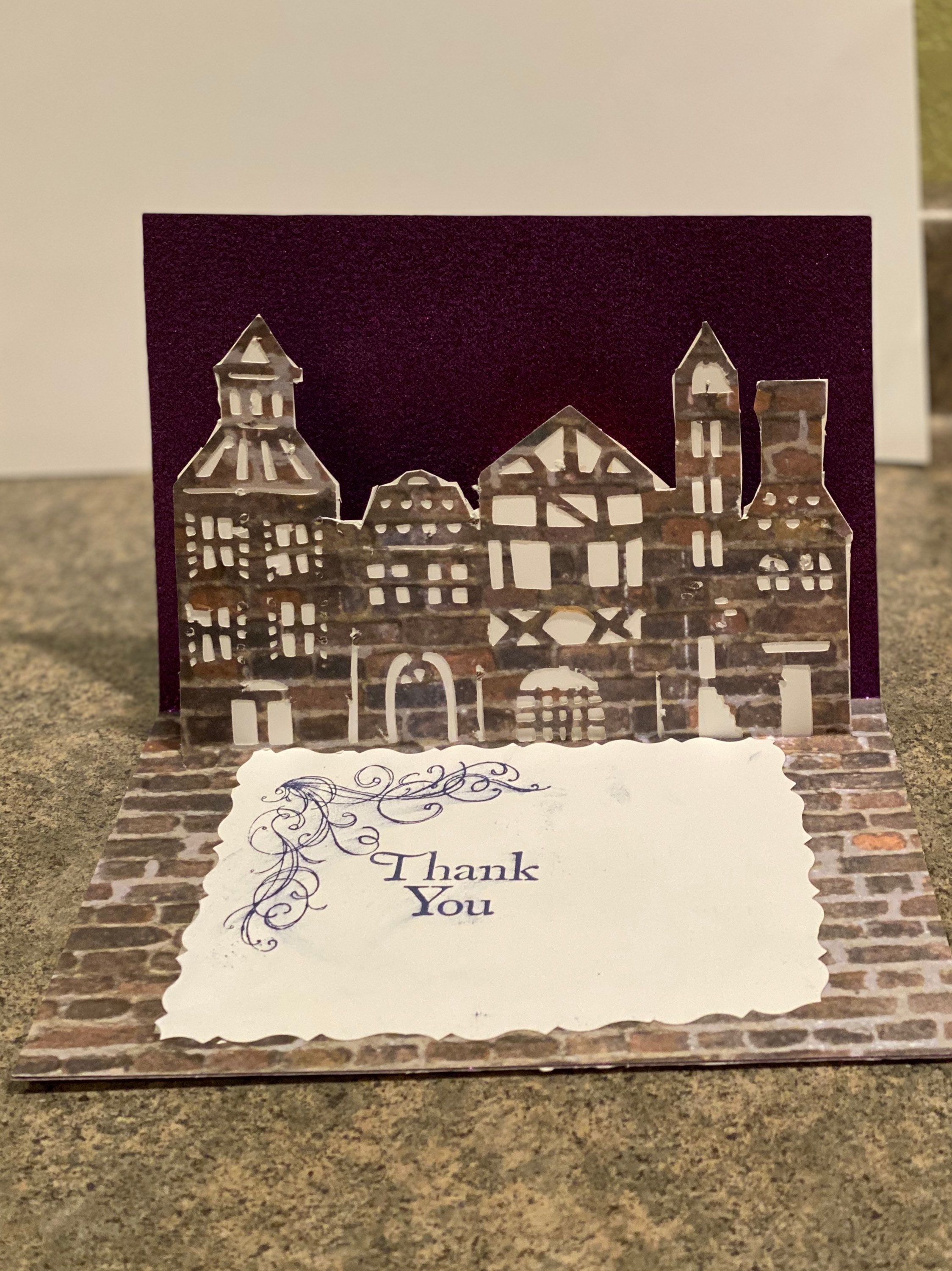 Thank You Hospitality Card - Etsy