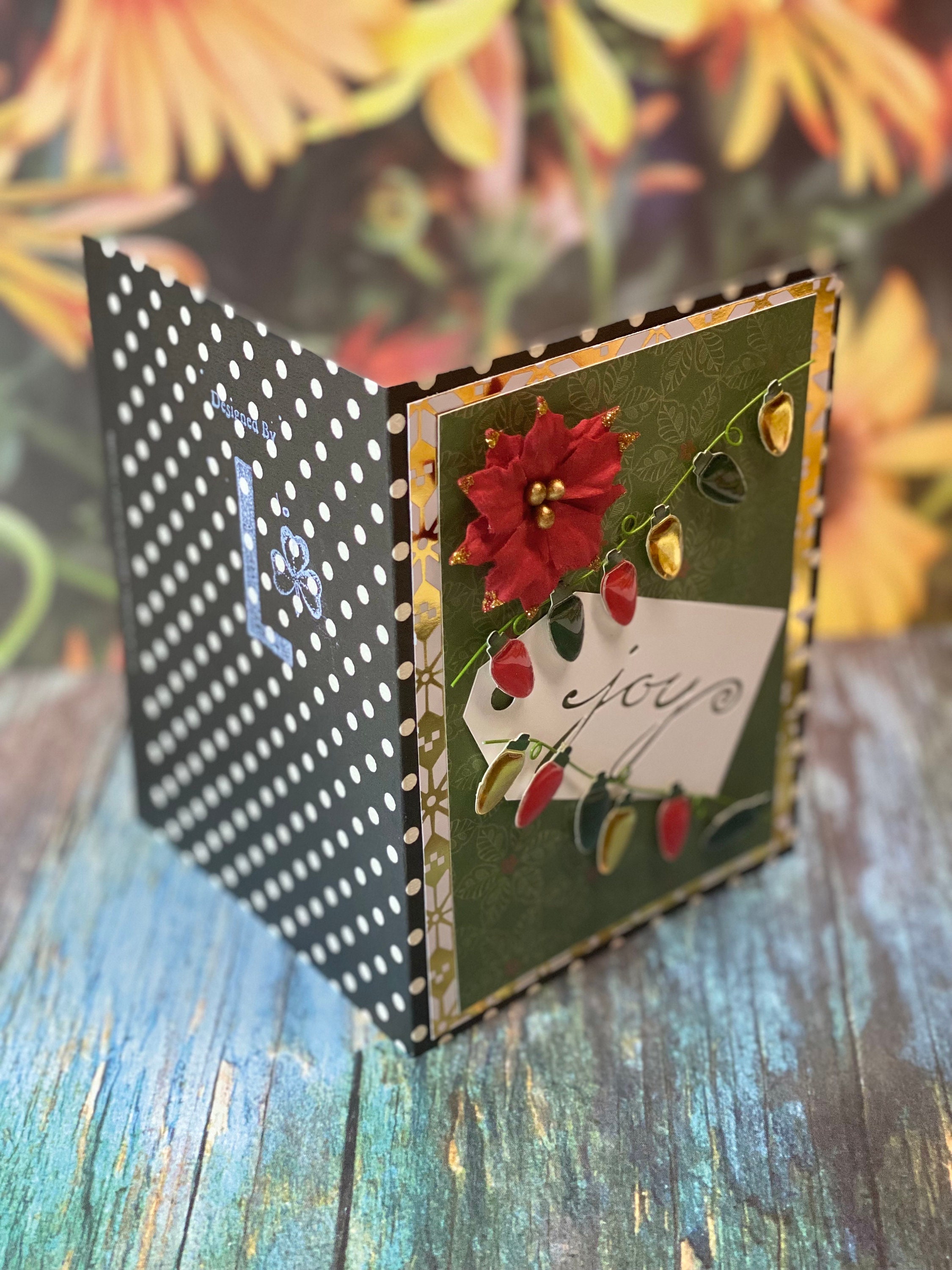 Snowflake Christmas Card set of 10 Cards - Etsy