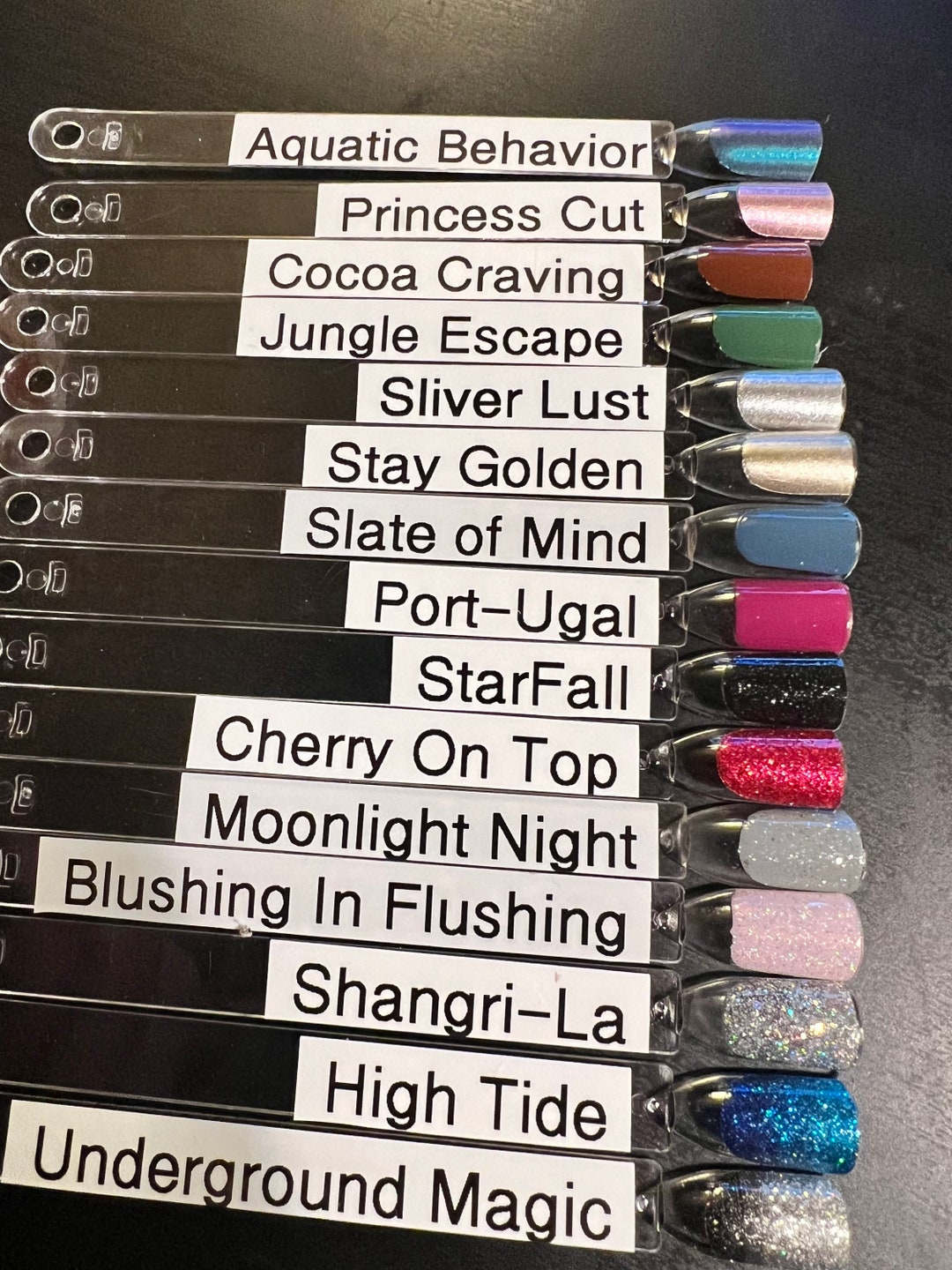 CS 2023 New Core Collection Addon Nail Display Set--add on Set Only - Etsy