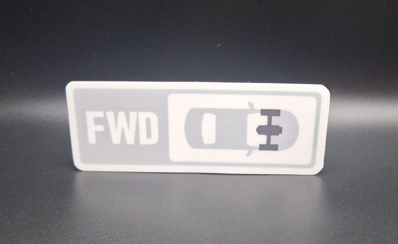 Forza Racing PI Number Sticker – Custom Vinyl Decal for Gamers & Cars ...