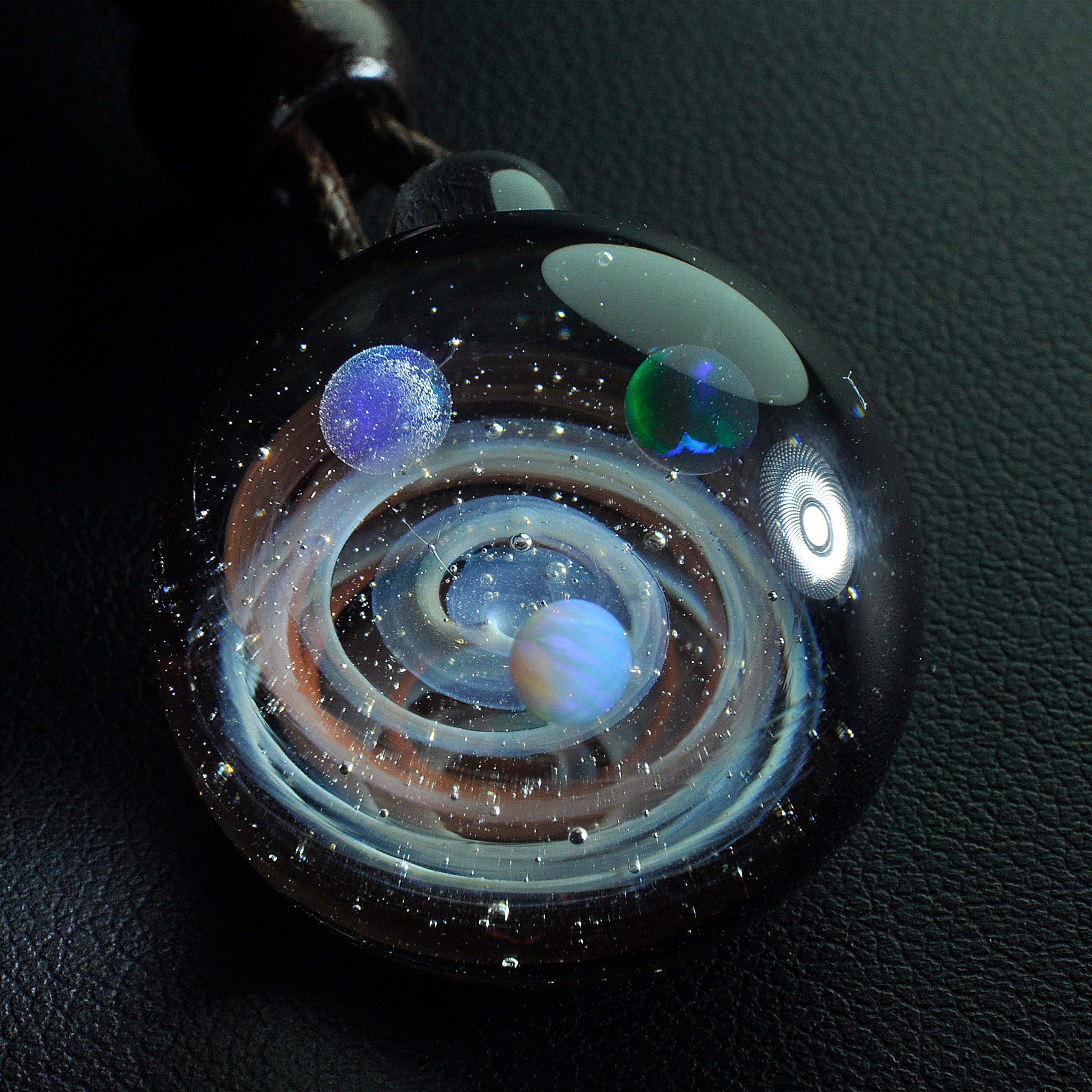 Universe necklace space glass loving Unique Birthday Gift | Etsy