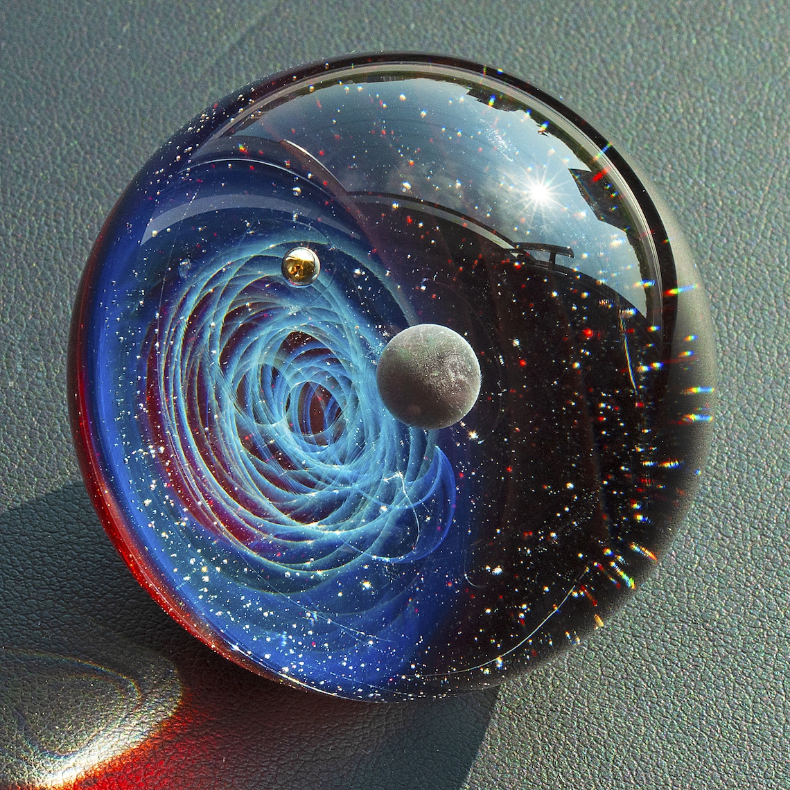 Unique Gift Night Sky Galaxy Marble Universe Pellet Ball Space - Etsy
