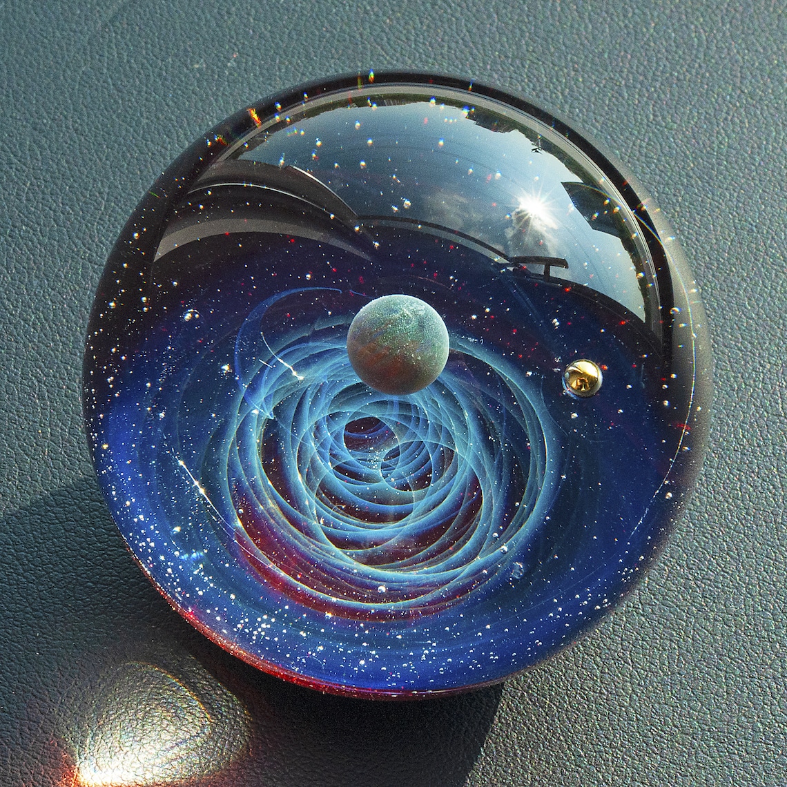 Unique Gift Night Sky Galaxy Marble Universe Pellet Ball Space - Etsy