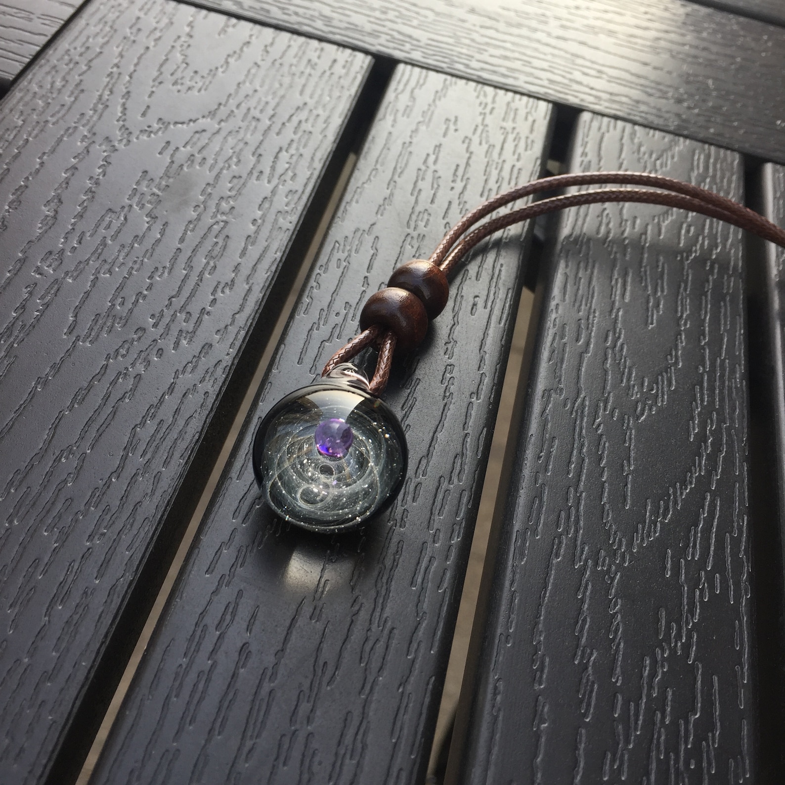 Planet Stars , Glass Dome,spaceblown Glass Universe Pendant 1 Inches ...