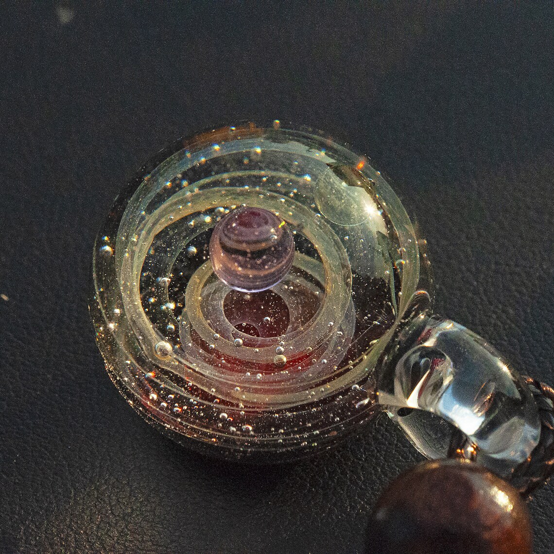 Handmade Glass Universe Pendant 23mmunique Birthday Gift - Etsy