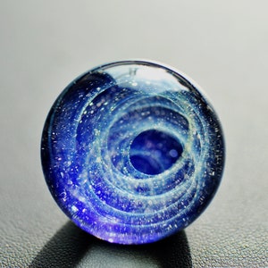 Unique Gift Night Sky Galaxy Marble Universe Pellet Ball Space Blown ...