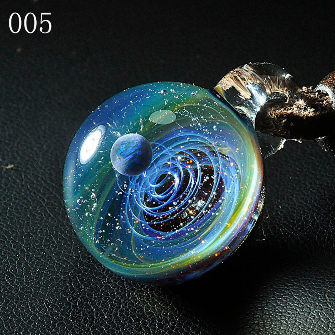 Unique Birthday Gifthandmade Glass Universe Pendant 24mm - Etsy