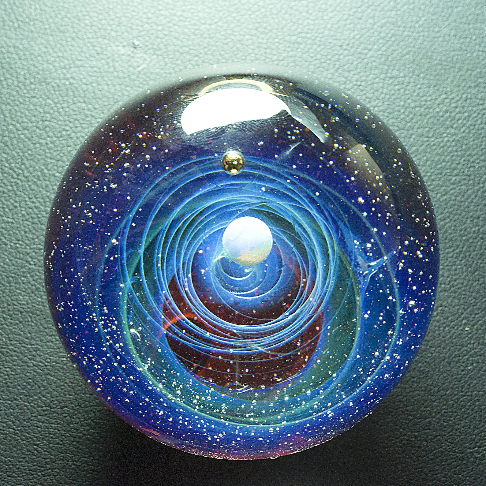 Unique Gift Night Sky Galaxy Marble Universe Pellet Ball Space Blown ...
