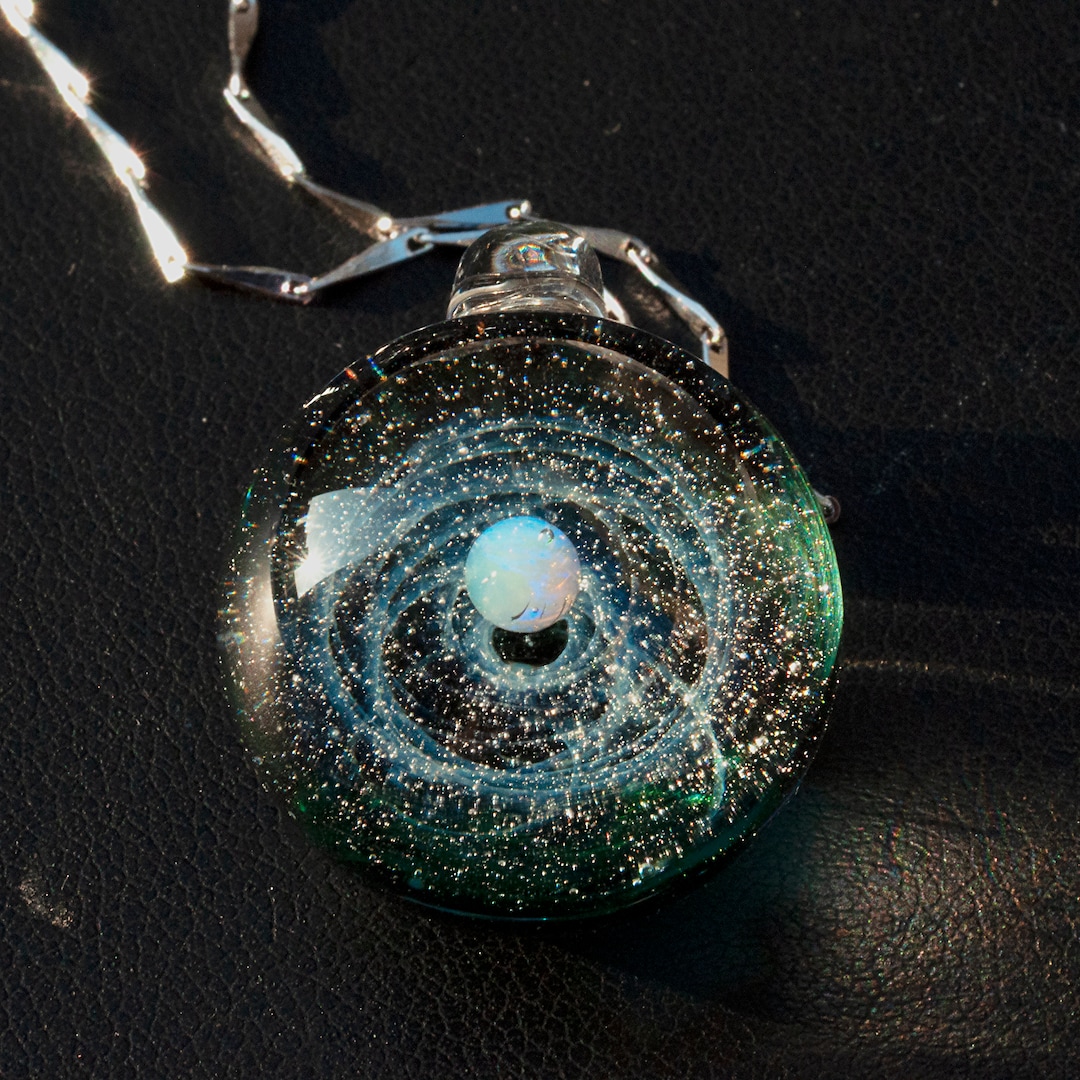 Space Pendant. Magic Galaxy Pendant. Space Jewelry. Cosmic Necklace ...