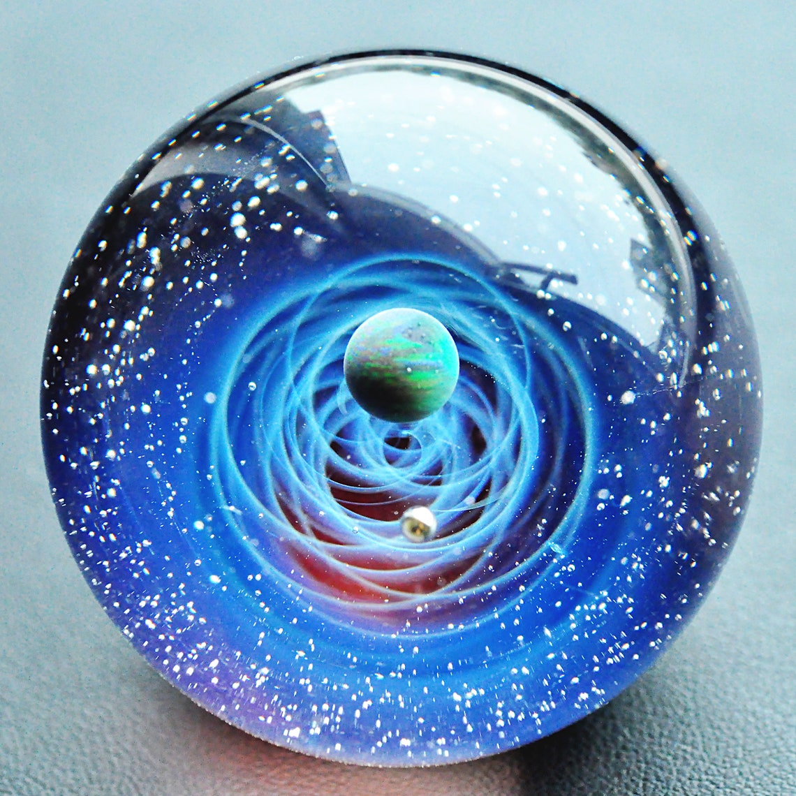 Unique Gift Night Sky Galaxy Marble Universe Pellet Ball Space - Etsy