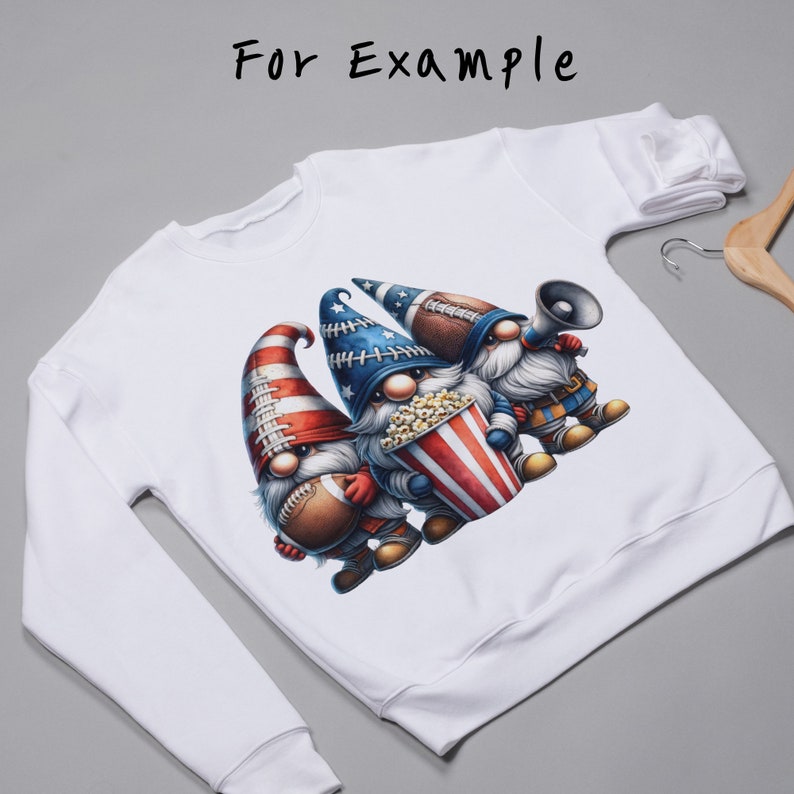 American Football Gnomes Png Sublimation, Football Png, Game Day Png ...