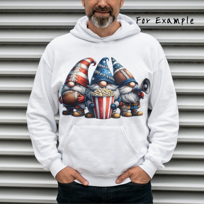 American Football Gnomes Png Sublimation, Football Png, Game Day Png ...