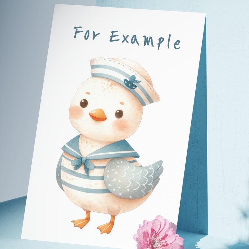 Little Sailor Bear Watercolor Clipart, Sailor Baby Bear, Nursery Clip ...