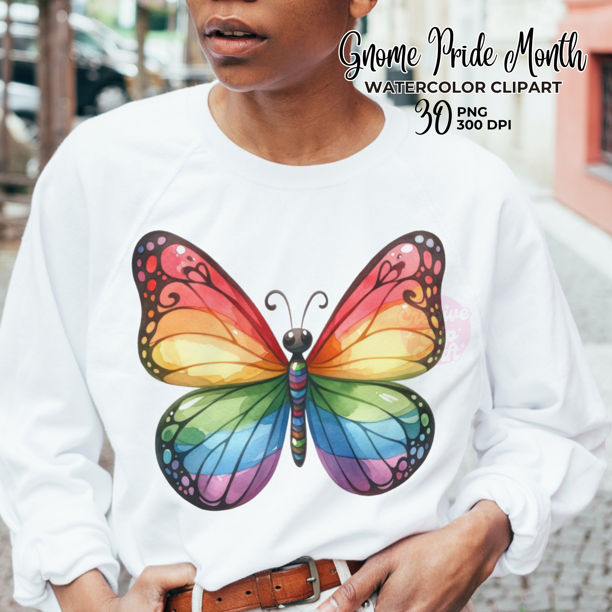 Pride Month Gnome Watercolor Clipart, LGBT Gnome PNG, Gnome Clipart ...