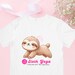 Sloth Yoga Poses, Clipart Bundle, Cute Baby Sloth, Watercolor Animal ...