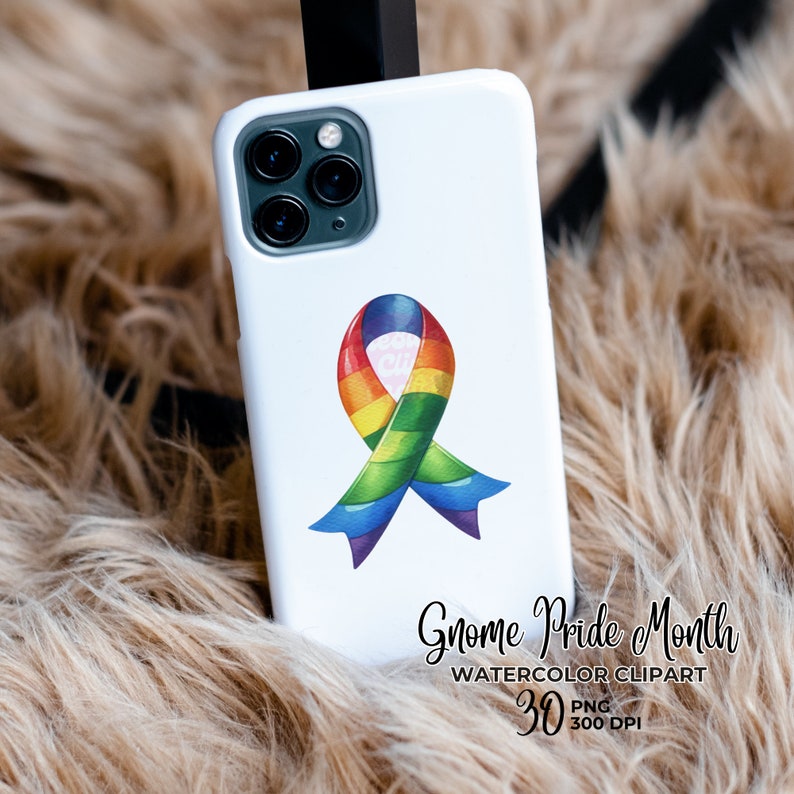 Pride Month Gnome Watercolor Clipart, LGBT Gnome PNG, Gnome Clipart ...