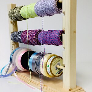 Ribbon Holder FREE STANDING Ribbon Rack Ribbon Organiser - Etsy