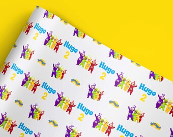 Teletubbies Wrapping Paper - Etsy UK
