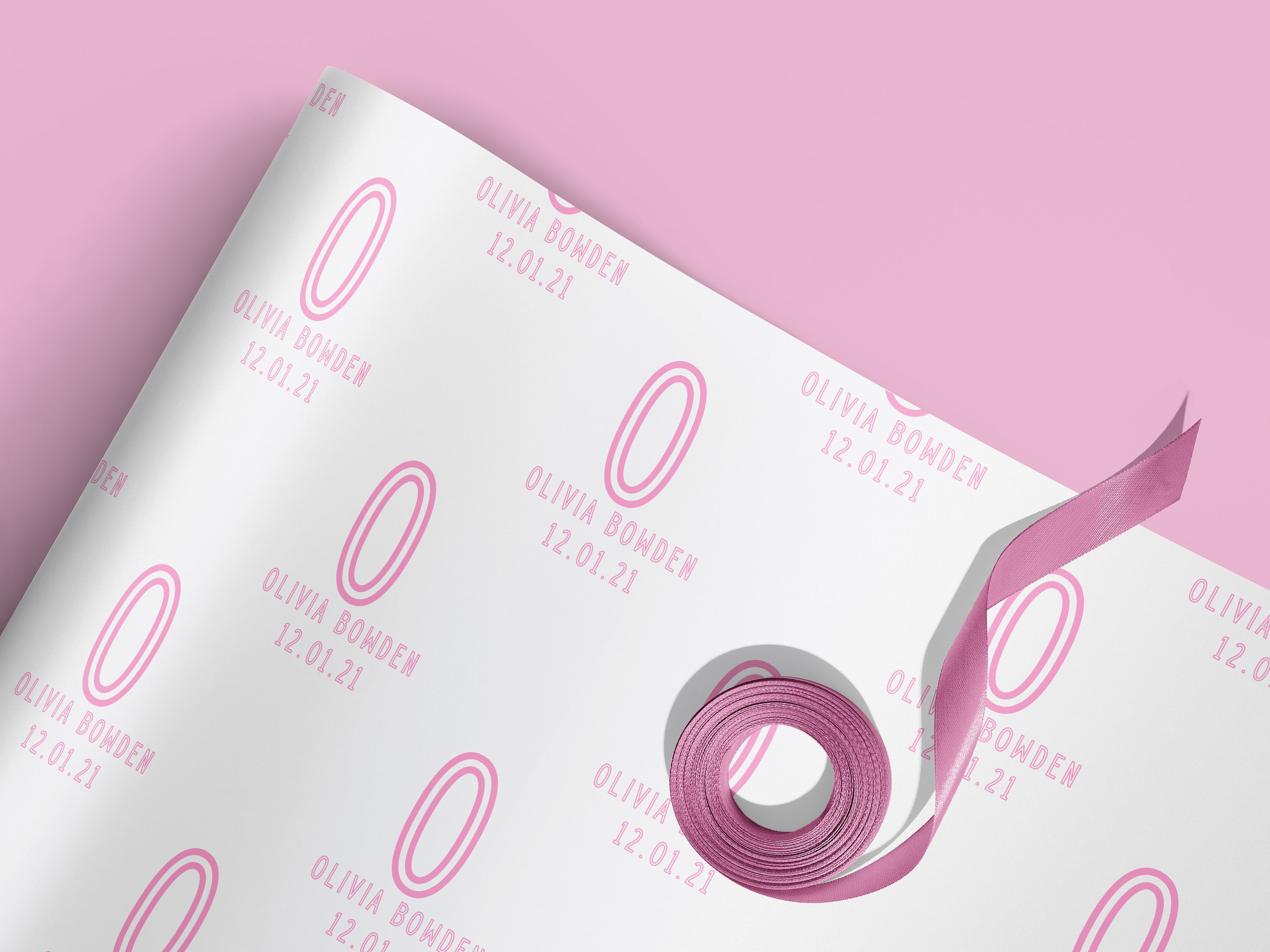 Paper & Party Supplies Paper Wrapping Paper Bespoke Baby Wrapping Paper ...