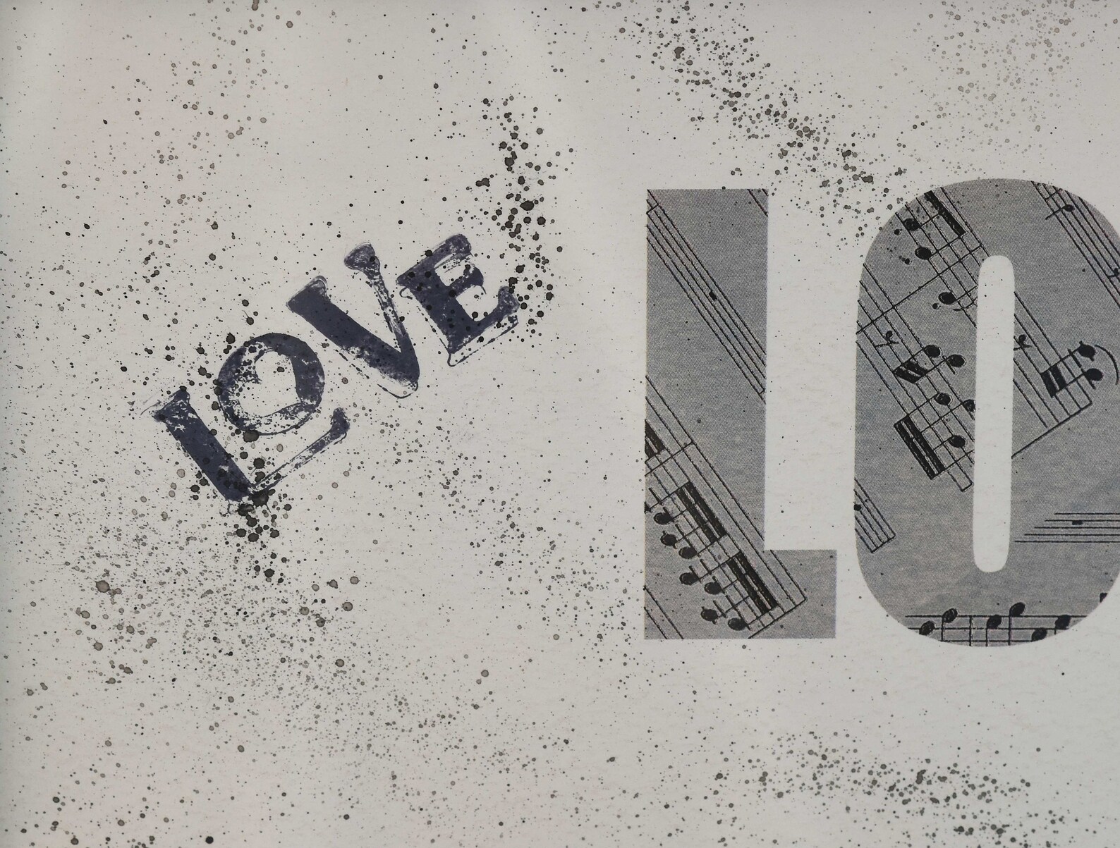 Love Music Font Poster Picture Saying Music - Etsy