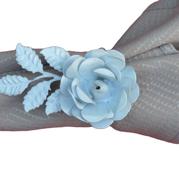 Rose Napkin Rings - Etsy