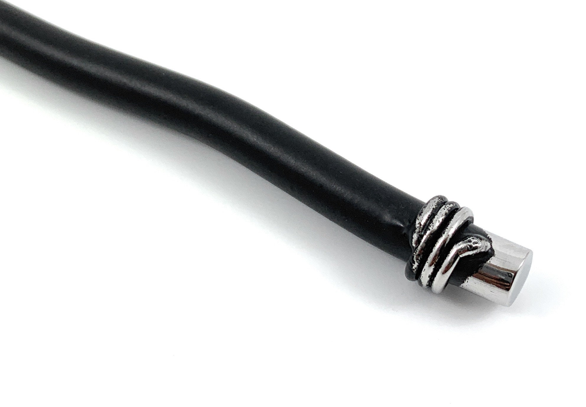 Appetizer Forks Silver/black Twisted Handle Salad Forks Set of 6 - Etsy