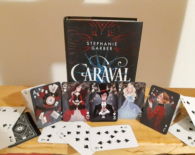Caraval Game Cards - Legend, Scarlett, Donatella, Jack Illustrations - Etsy