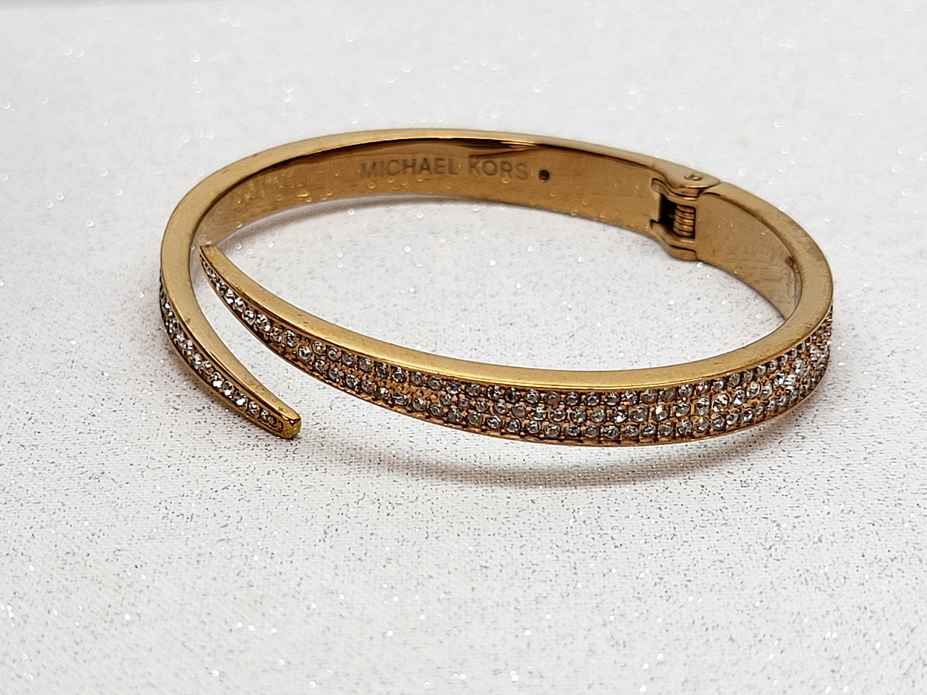 Michael kors gold pave bracelet store