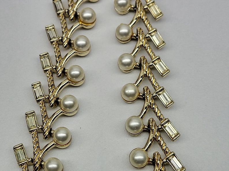 Vintage Kramer of New York Jewelry, Kramer Faux Pearl and Crystal ...