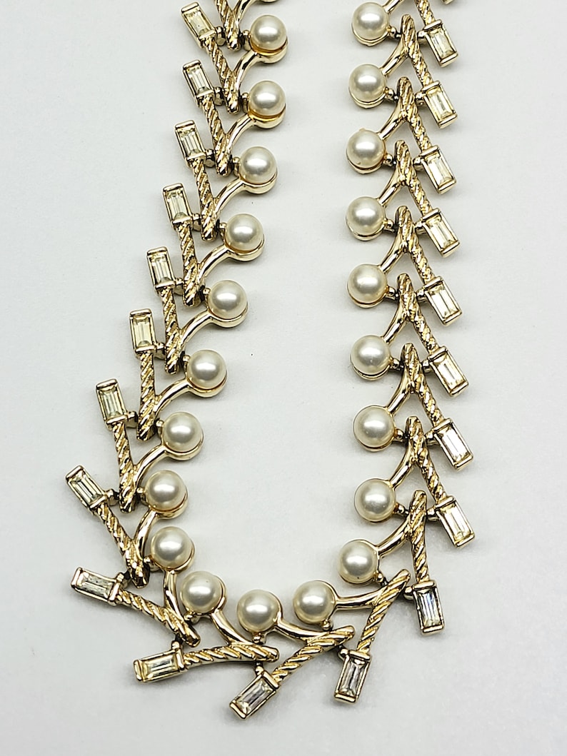 Vintage Kramer of New York Jewelry, Kramer Faux Pearl and Crystal ...