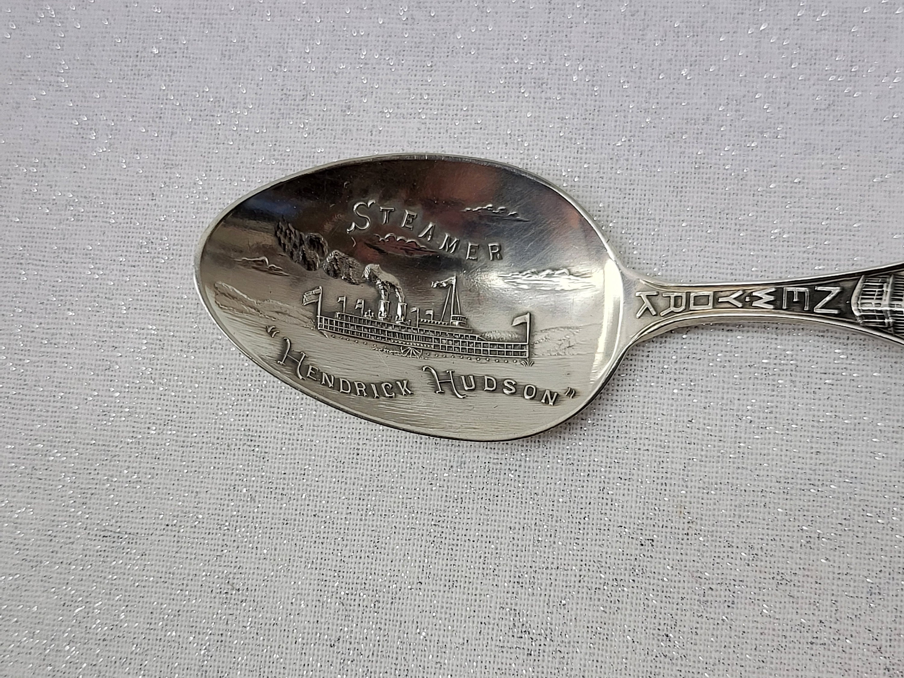 Antique Sterling Silver Collectors Spoon P&B Sterling Paye - Etsy