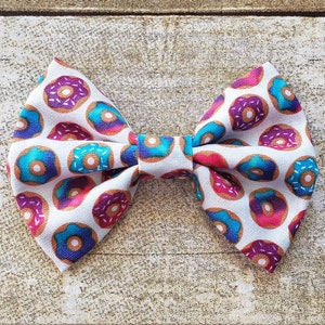 Donut Bows | Donut Hair Bow | Doughnut Hair Bow | Baby Girl Donuts ...