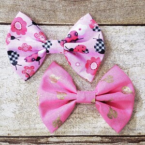 Ladybug Hair Bow | Ladybug Bow | Ladybug Hair Clip | Ladybug Headband ...