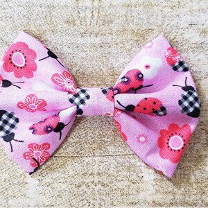 Ladybug Hair Bow | Ladybug Bow | Ladybug Hair Clip | Ladybug Headband ...