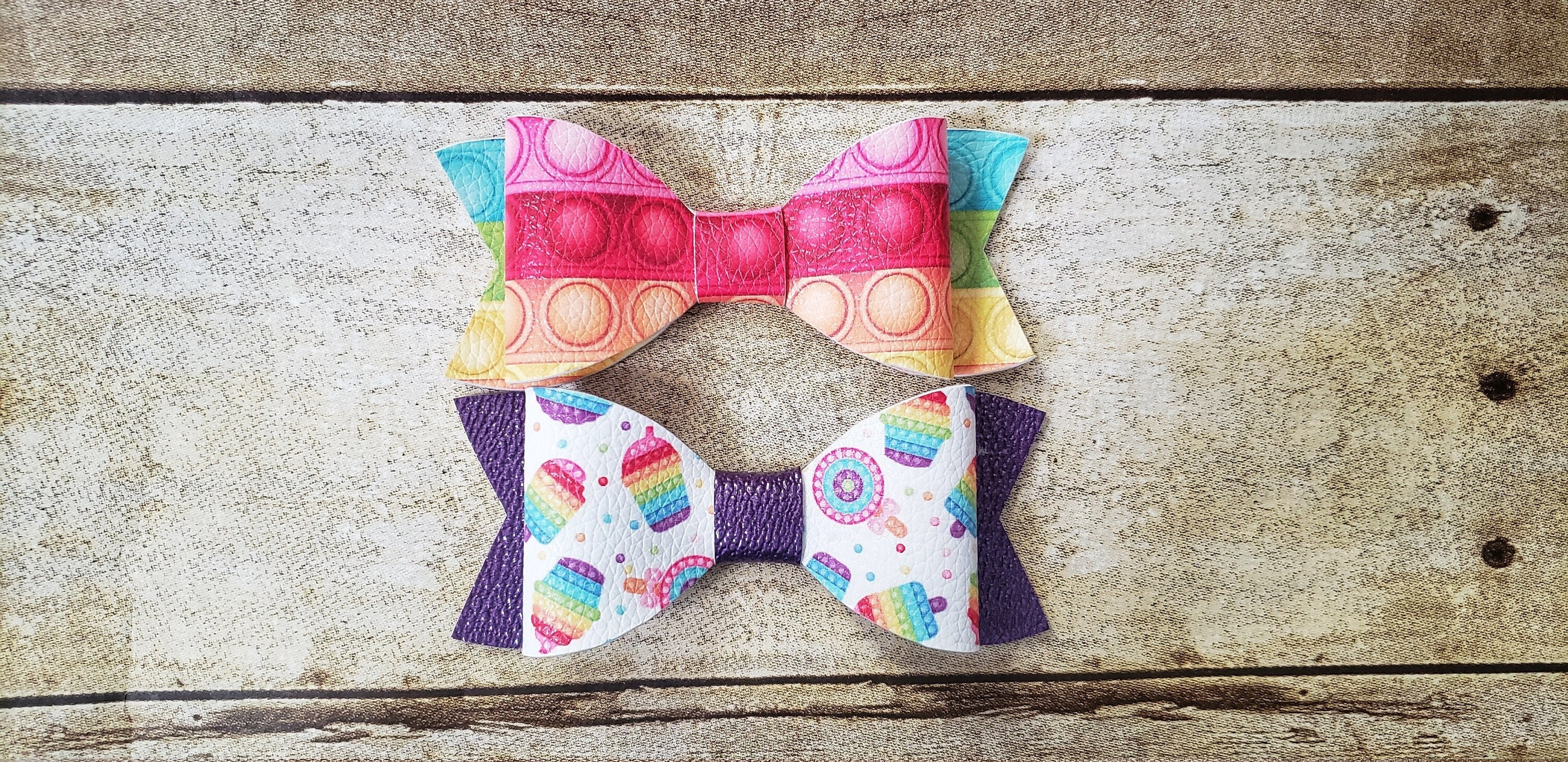 Pop It Hair Bow Pop It Bows Pop It Hair Clip Kids Pop It - Etsy